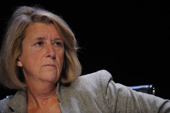 French Journalist Arlette Chabot Participates Convention Editorial ...