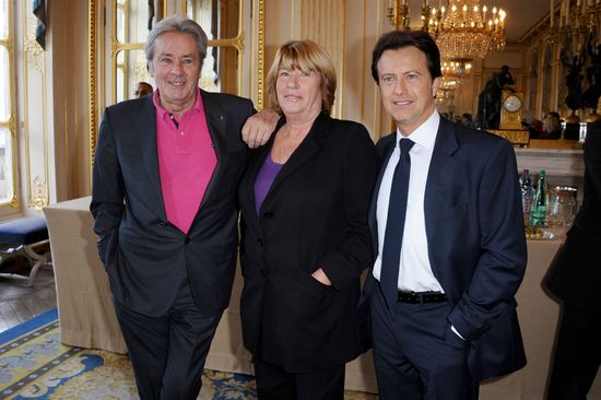 Alain Delon Vincent Perrot Attending Award Editorial Stock Photo ...