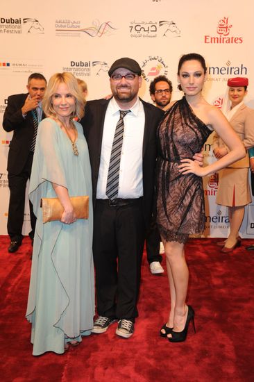 Lr Emma Caulfield Nick Simon Kelly Editorial Stock Photo - Stock Image ...