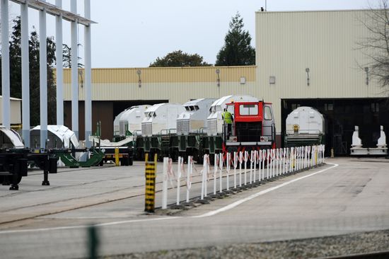 Train Carrying 11 Caskets Transportation Storage Editorial Stock Photo ...