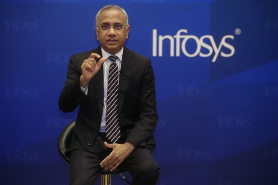 Infosys Ceo Managing Director Salil Parekh Editorial Stock Photo ...