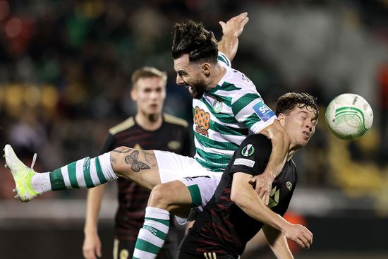 Shamrock Rovers V Molde Fk Shamrock Editorial Stock Photo - Stock Image ...