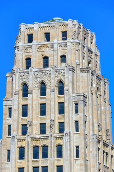 Whitney Block Tower Which Example Gothicart Editorial Stock Photo ...
