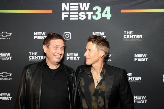 Jeff Bisch Stepfather Dustin Lance Black Editorial Stock Photo - Stock ...