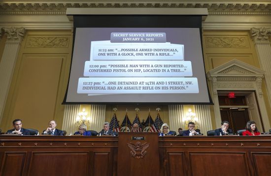 Excerpts Secret Service Reports Displayed During Editorial Stock Photo ...