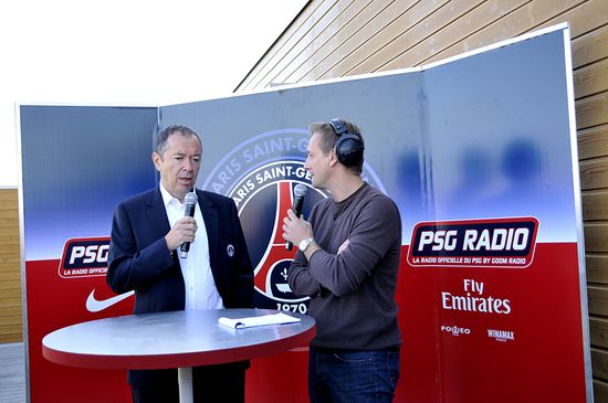 Paris Saintgermain Psg Football Team President Editorial Stock Photo ...