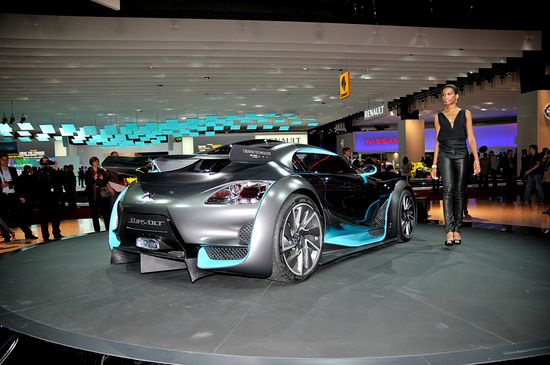 Concept 100 Electromobile Racing Car Citroen Editorial Stock Photo ...