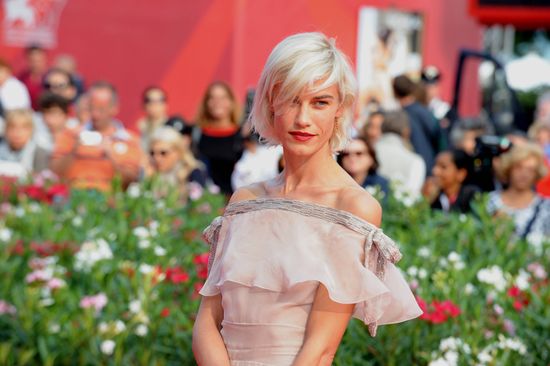 Belgian Actress Delphine Bafort Arriving Screening Editorial Stock ...
