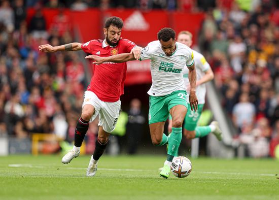Bruno Fernandes Manchester United Jacob Murphy Editorial Stock Photo ...