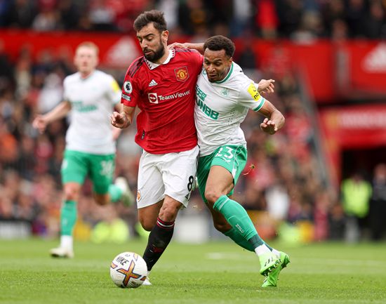 Bruno Fernandes Manchester United Jacob Murphy Editorial Stock Photo ...