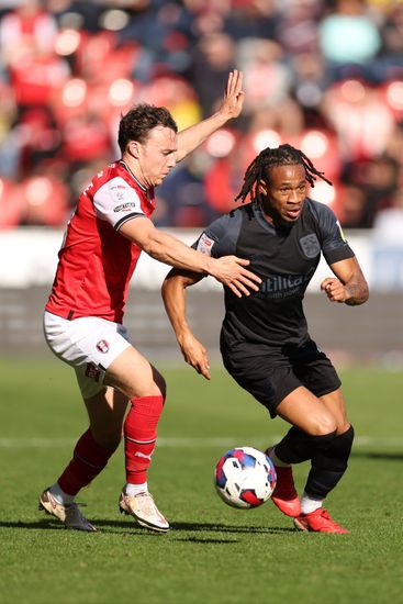 Ollie Rathbone Rotherham United David Kasumu Editorial Stock Photo ...