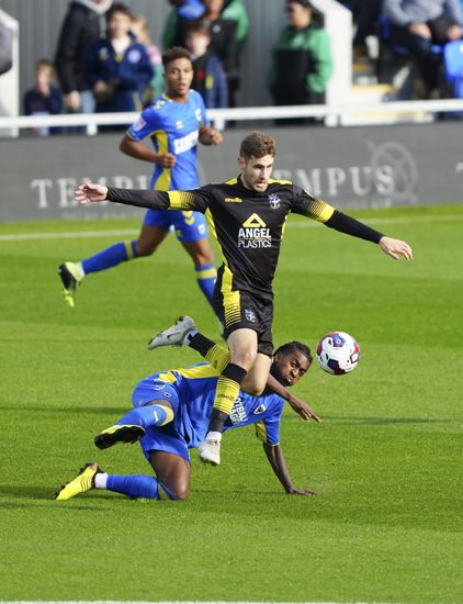 Will Randall Sutton United Jumps Over Editorial Stock Photo - Stock ...