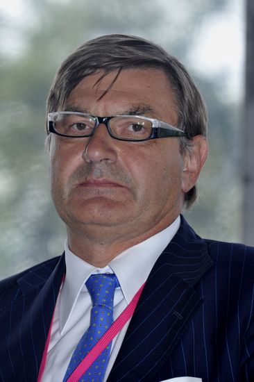 Geox Ceo Mario Moretti Polegato Attends Editorial Stock Photo - Stock ...
