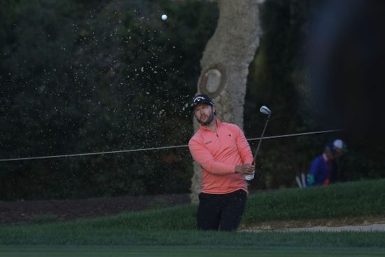 Finnish Golfer Kalle Samooja Hits Ball Editorial Stock Photo - Stock ...