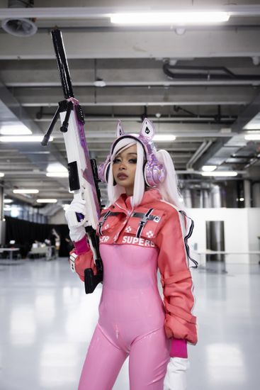 Cosplayer Poses Herofest Festival Gaming Esports Editorial Stock Photo ...