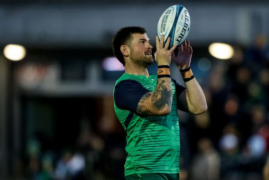 Connacht Vs Leinster Connachts Conor Oliver Editorial Stock Photo ...