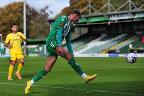 Charlie Wakefield Yeovil Town During Fa Editorial Stock Photo - Stock ...