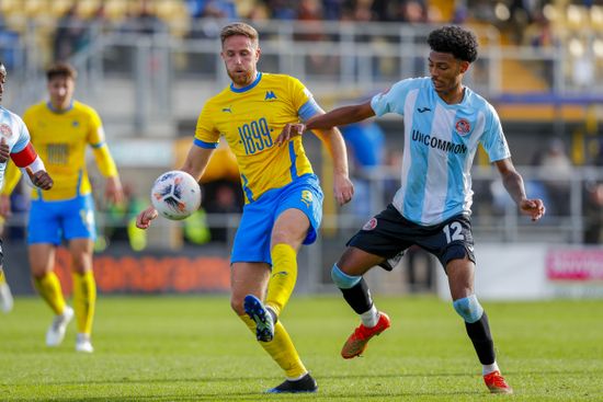 Asa Hall Captain Torquay United Battles Editorial Stock Photo - Stock ...