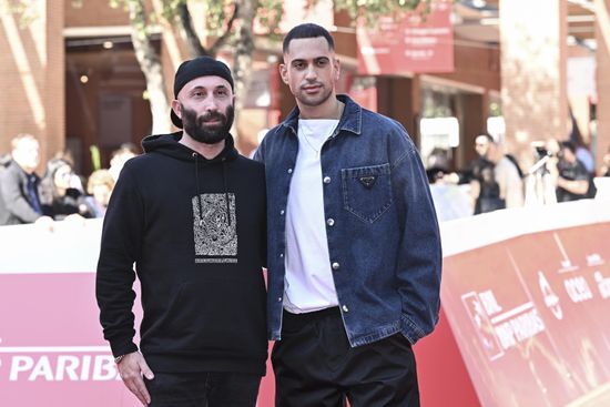 Italian Singer Mahmood R Italian Director Editorial Stock Photo - Stock ...