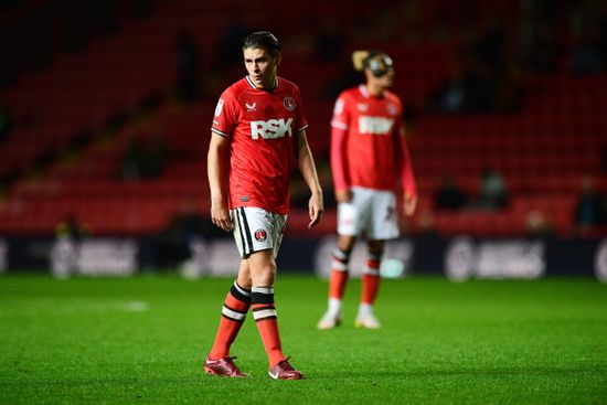 George Dobson Charlton Athletic During Sky Editorial Stock Photo ...