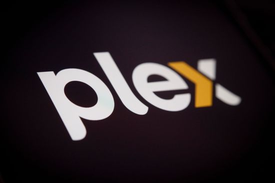 Plex Logo Seen Upon Startup This Editorial Stock Photo - Stock Image ...