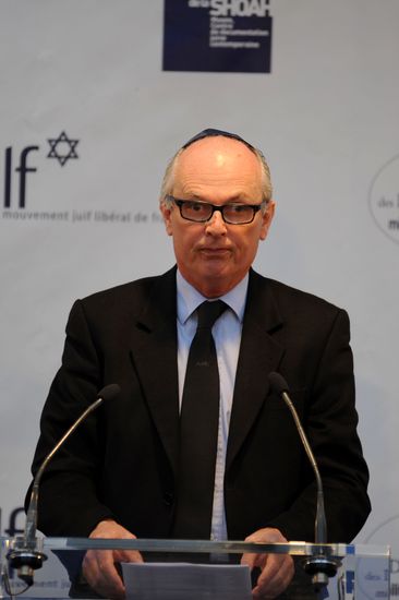 Israels Ambassador France Daniel Shek Attends Editorial Stock Photo ...