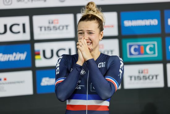 Podium Mathilde Gros France Gold Medal Editorial Stock Photo - Stock ...
