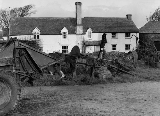 Meade Farm Devon Home Ronald Duncan Editorial Stock Photo - Stock Image ...