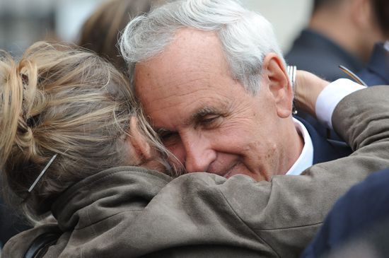 Patrice Laffont Attends Religious Ceremony Funeral Editorial Stock ...