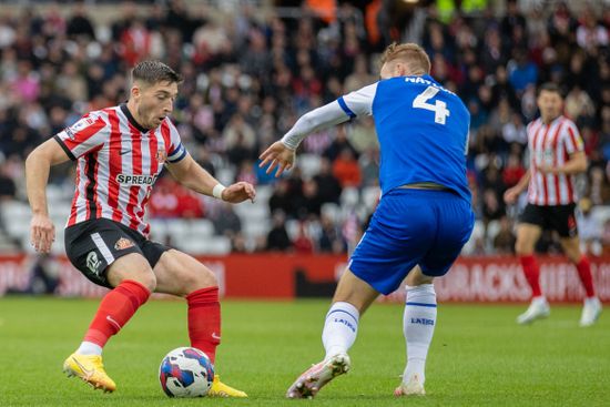 Sunderland Midfielder Elliot Embleton 8 During Editorial Stock Photo ...