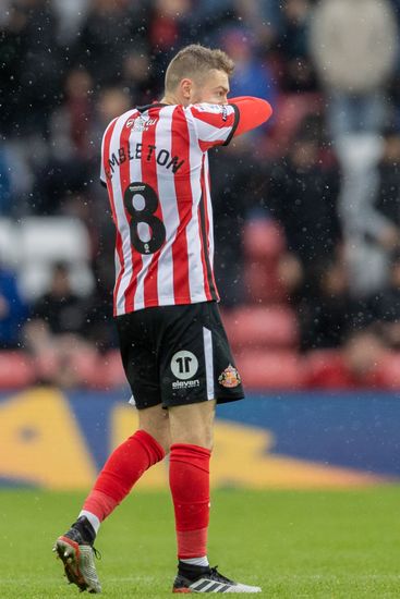 Sunderland Midfielder Elliot Embleton 8 Celebrates Editorial Stock ...