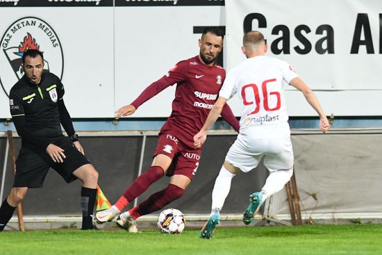 Dragos Grigore Action During Romania Superliga1 Editorial Stock Photo ...