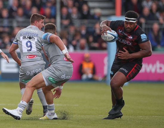 Eroni Mawi Saracens Pulls Outrageous Dummy Editorial Stock Photo ...