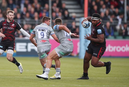 Eroni Mawi Saracens Pulls Outrageous Dummy Editorial Stock Photo ...
