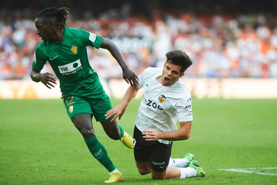 Valencia Spanien 15102022 Domingos Quina Fc Editorial Stock Photo ...