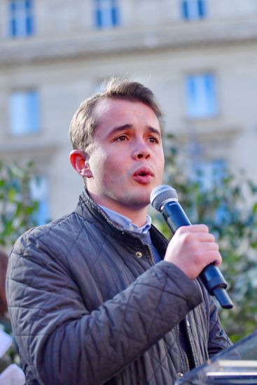 President Generation Z Movement Stanislas Rigault Editorial Stock Photo ...