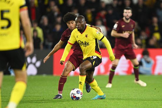 Watford Fc Midfielder Edo Kayembe 39 Editorial Stock Photo - Stock ...