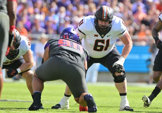 Tcu Horned Frogs Defensive Lineman Caleb Editorial Stock Photo - Stock ...