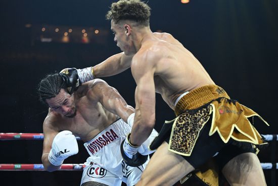 New Zealand Boxer Titi Motusaga Left Editorial Stock Photo - Stock ...