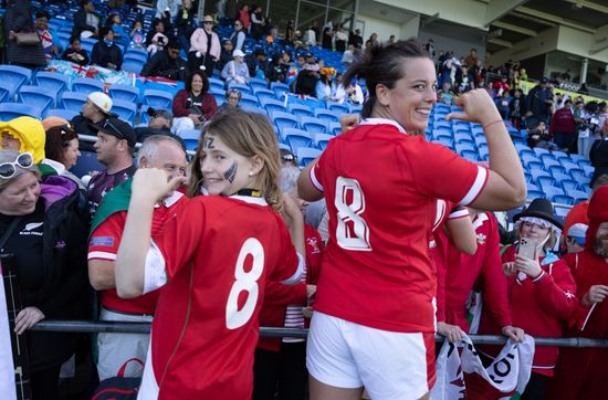Sioned Harries Wales One Young Fan Editorial Stock Photo - Stock Image ...