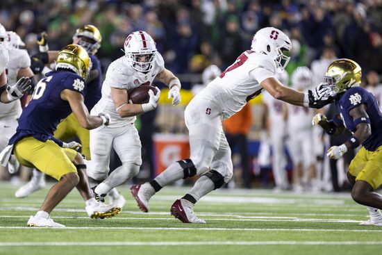 Stanford Running Back Casey Filkins 2 Editorial Stock Photo - Stock ...