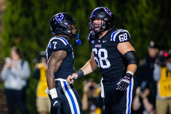 Duke Blue Devils Running Back Jordan Editorial Stock Photo - Stock ...