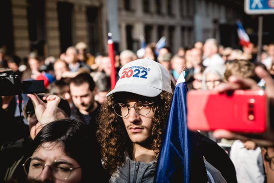 Call Political Party Reconquete Few Hundred Editorial Stock Photo ...