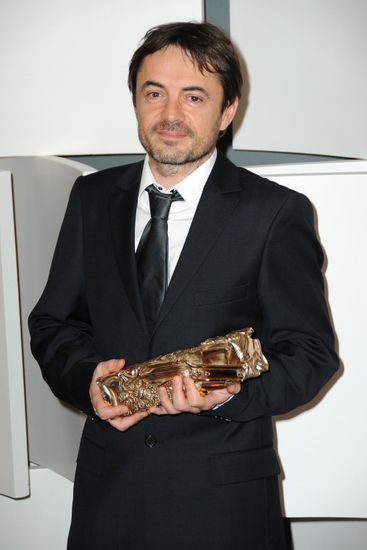 Stephane Fontaine Poses His Cesar Best Editorial Stock Photo - Stock ...