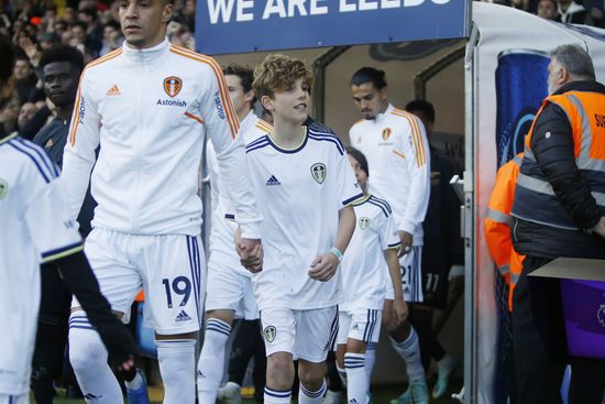 Leeds Mascots During Premier League Match Editorial Stock Photo - Stock ...