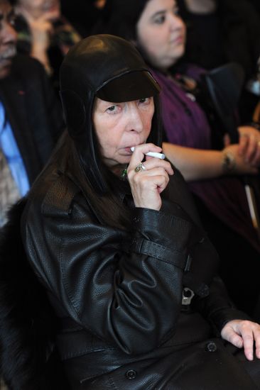 French Singer Brigitte Fontaine During Opening Editorial Stock Photo ...