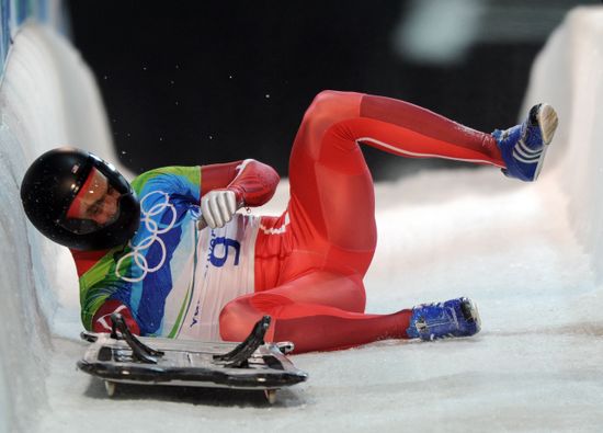Usas Eric Bernotas During Mens Skeleton Editorial Stock Photo - Stock Image | Shutterstock
