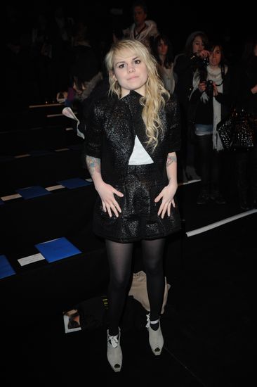 Coeur De Pirate Attending Karl Lagerfeld Editorial Stock Photo - Stock ...