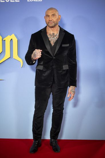 Dave Bautista Poses On Red Carpet Editorial Stock Photo - Stock Image ...