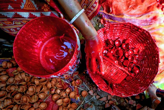 Earth Lamps Made Soil Seen Getting Editorial Stock Photo - Stock Image ...